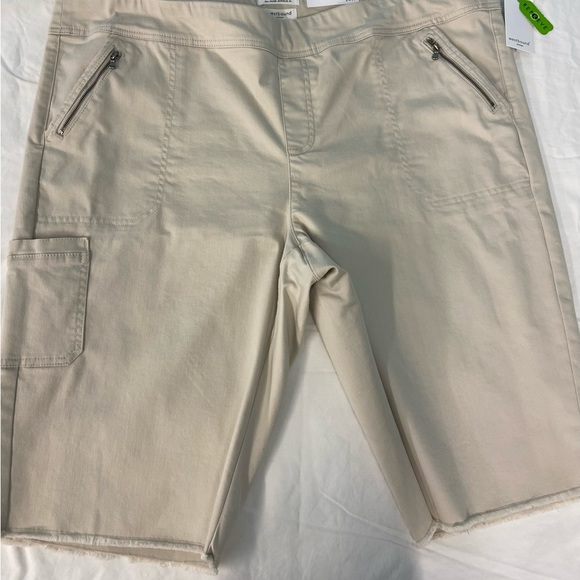 Westbound | Shorts | Westbound The Park Ave Fit Mid Rise Skimmer Tan ...